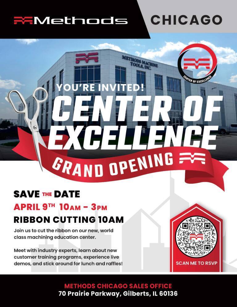 Methods Center of Excellence Grand Opening | Methods Machine Tools
